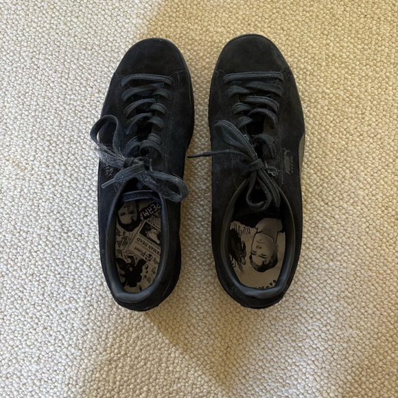 Puma | Shoes | Puma Dc Comics Superman Justice League Black Suede ...